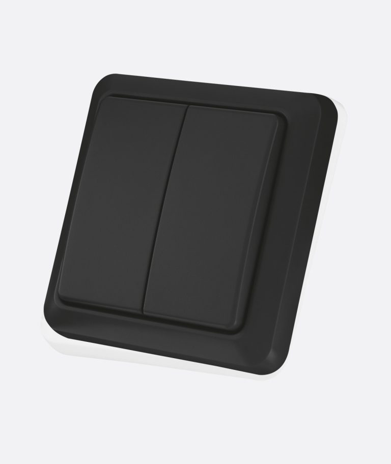 Draadloze wandschakelaar voor buiten dubbel - KlikAanKlikUit